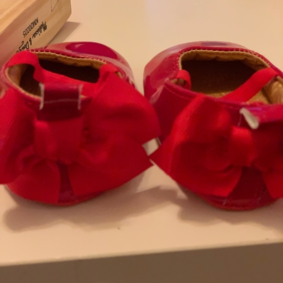 Shoes | Red Baby Ballerina Flats | Poshmark